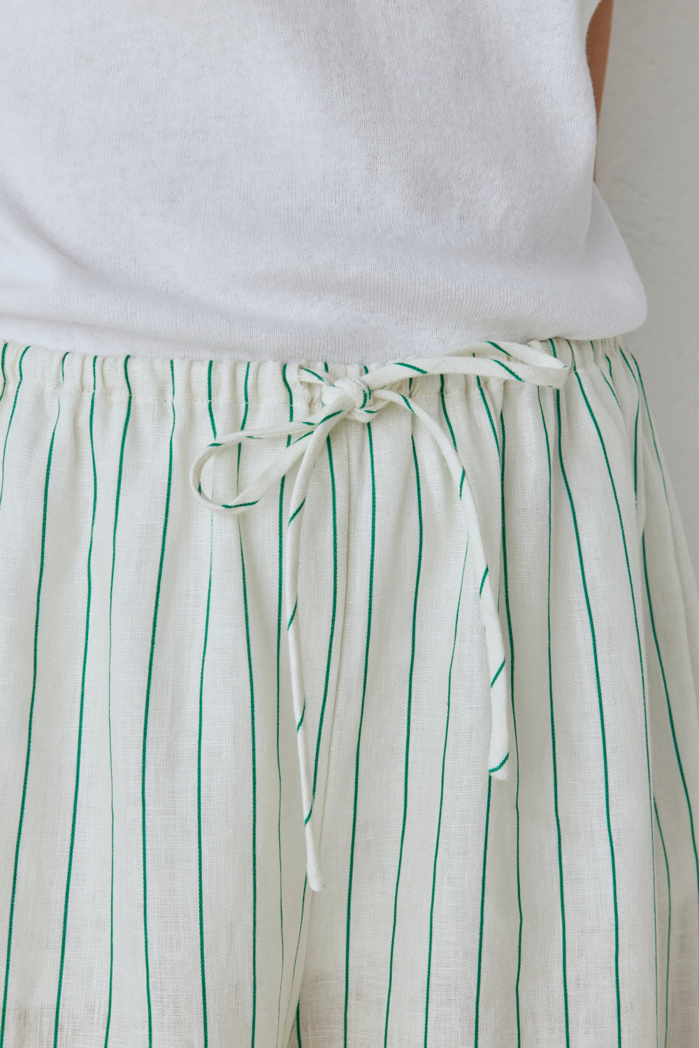 Raya Linen Pants Stripe – VRG GRL