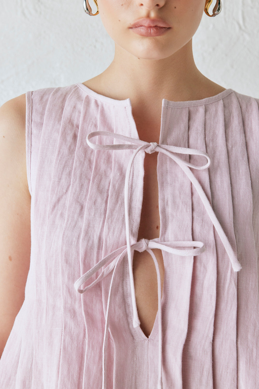 Valeria Linen Top Musk – VRG GRL