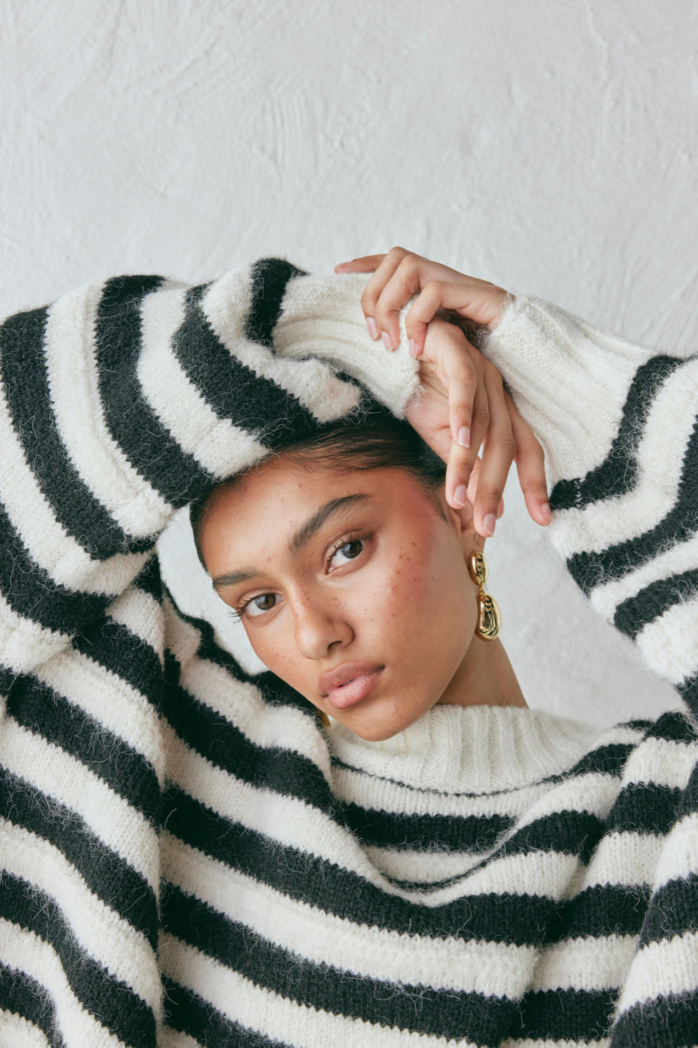 Sam Knit Jumper Stripe – VRG GRL