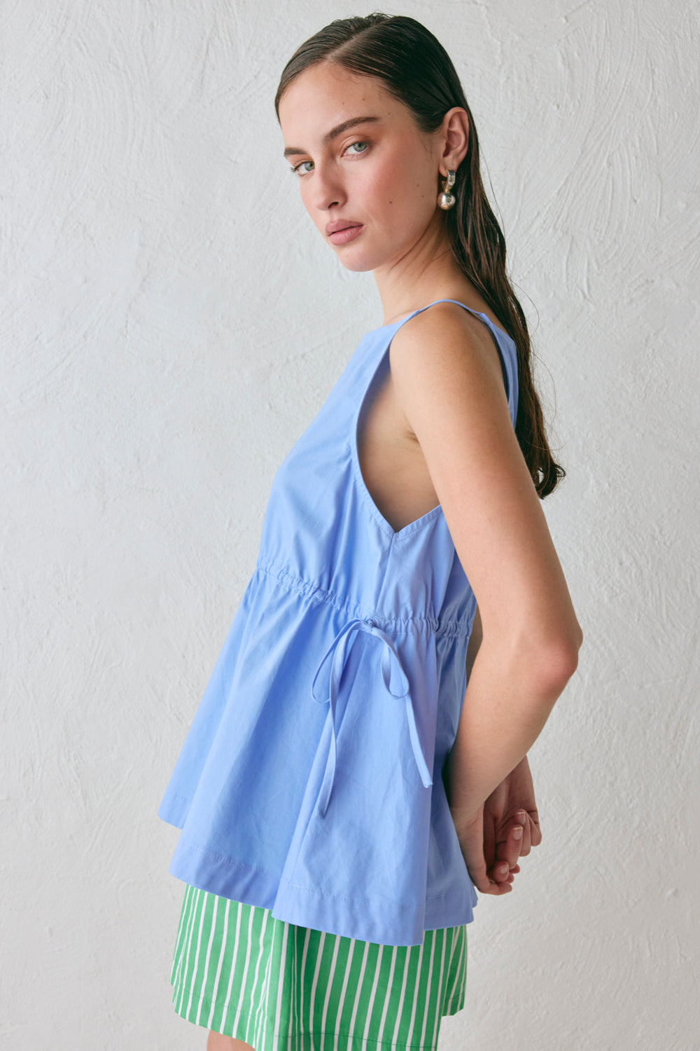 Indi Top Blue – VRG GRL