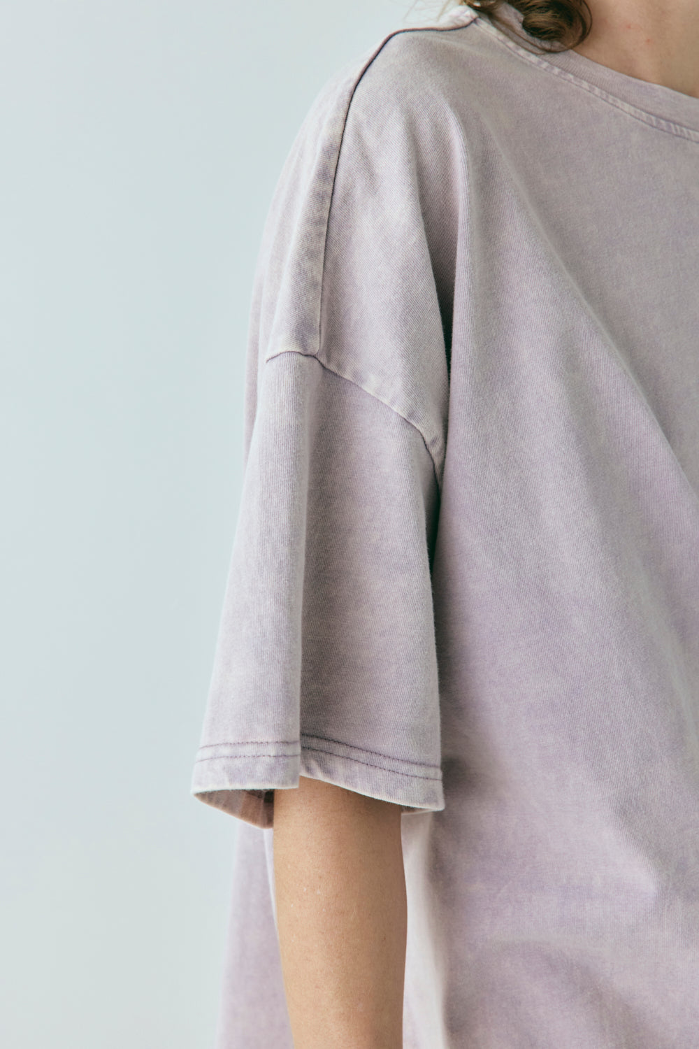 Willow Tee Chalk Mauve – VRG GRL